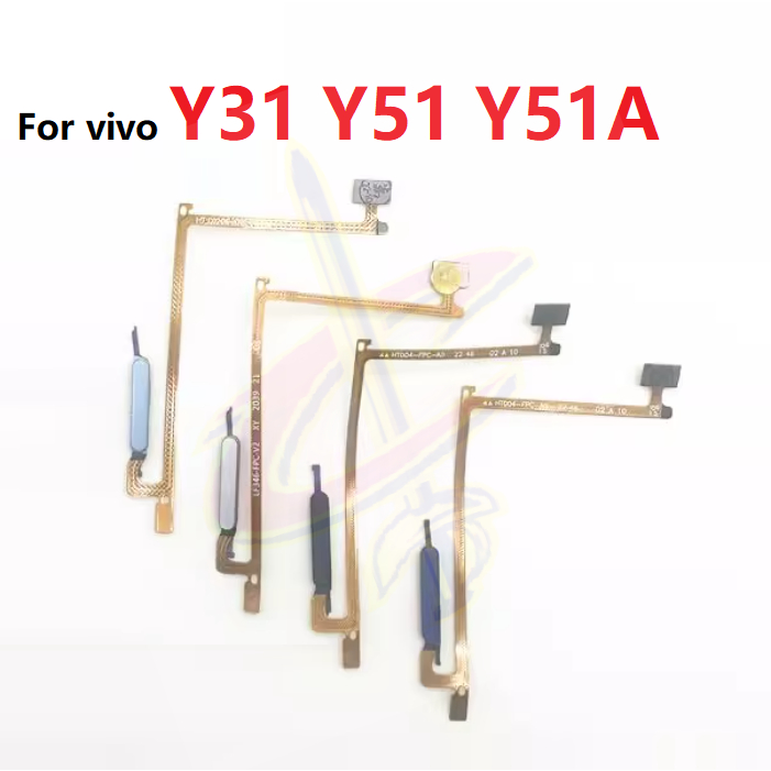Finger print fingerprint sensor For VIVO Y31 Y51 Y51A power button flex ...