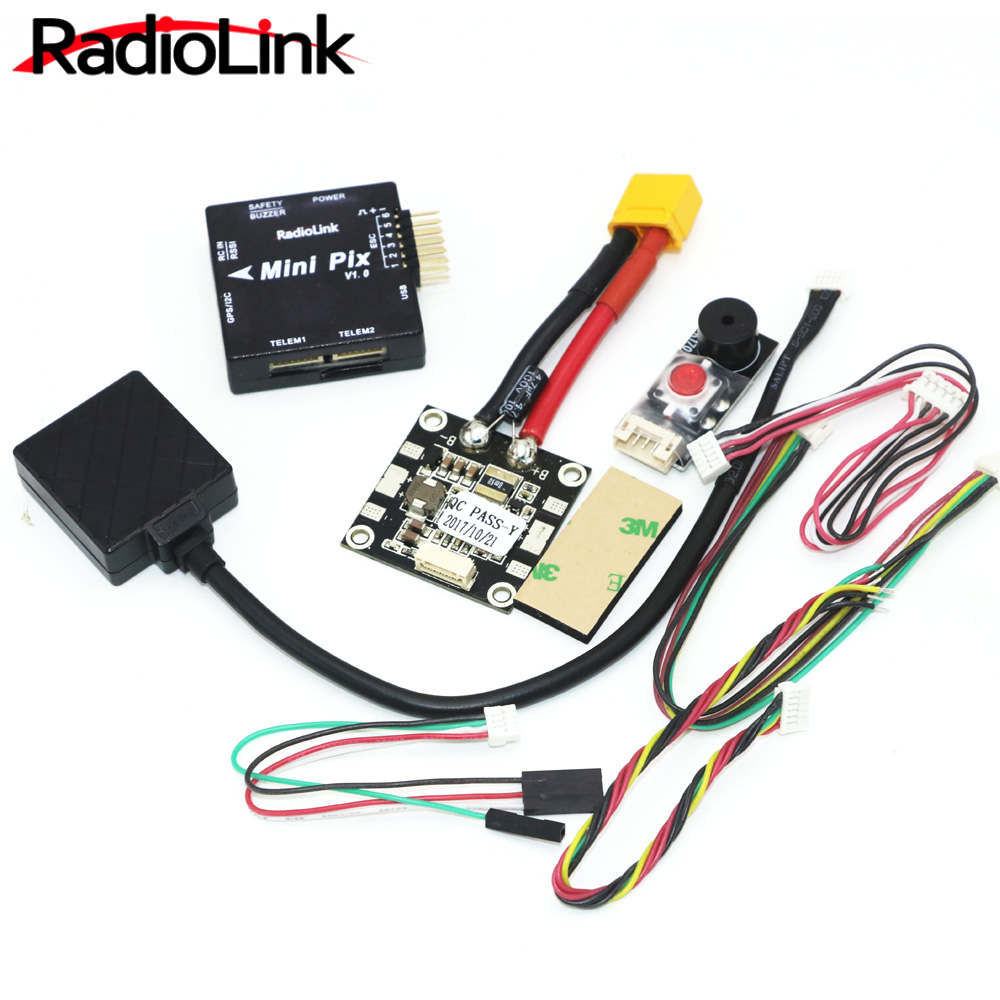 Radiolink Mini PIX and Mini M8N GPS Flight Control Vibration Damping by ...
