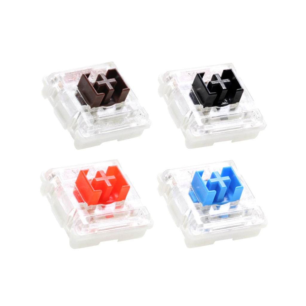 OUTEMU OTM LOW PROFILE SWITCH BLACK RED BLUE BROWN 3 PINS FOR ULTRA ...