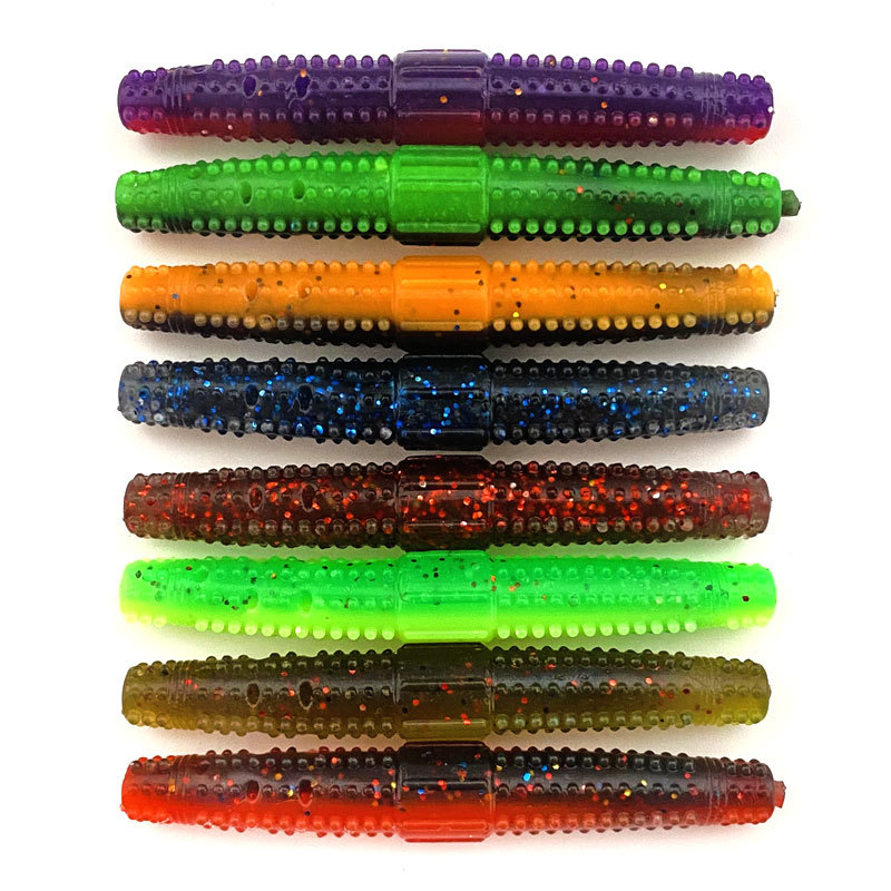 8pcs/lot Senko Stick Bait Worm Senko Ned Rig Wacky Drop Shot Salted ...