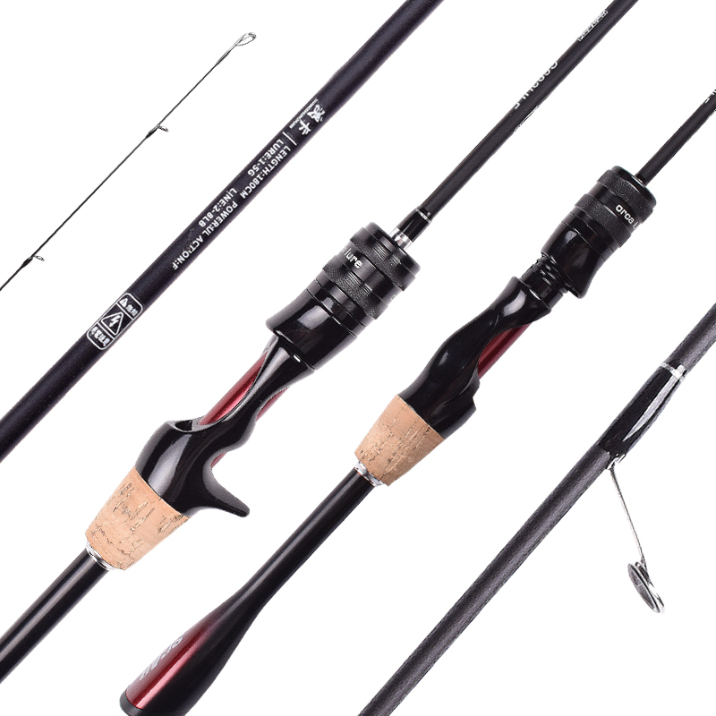 Mavllos ORKA UL Fishing Rod with Carbon Soft Solid Tip Fast Action Lure ...