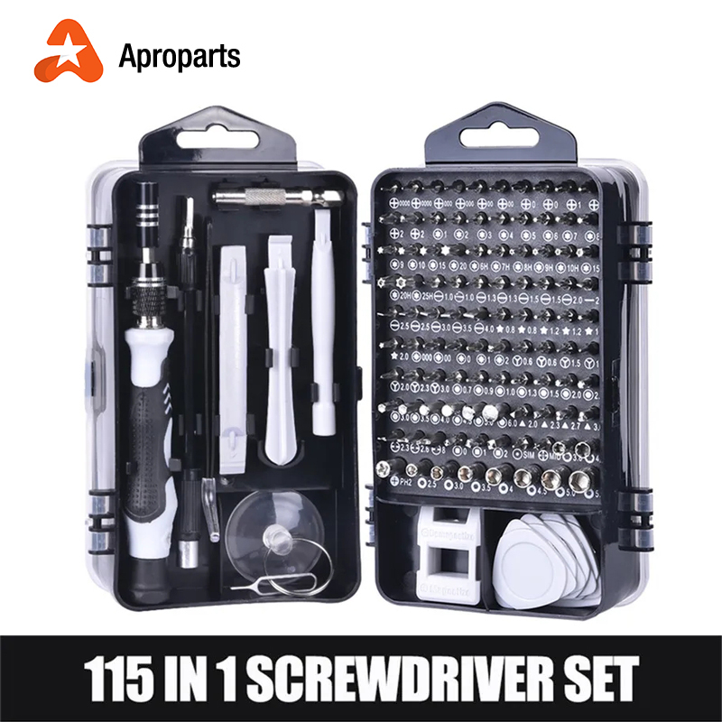 115 in 1 Magnetics Precision Screwdriver Set Multi Computer PC Mobile ...