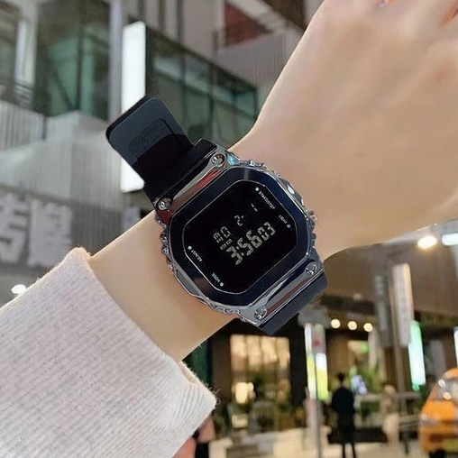 Fashion Women Men LED Digital Watch Students Silicone Waterproof Sports ...