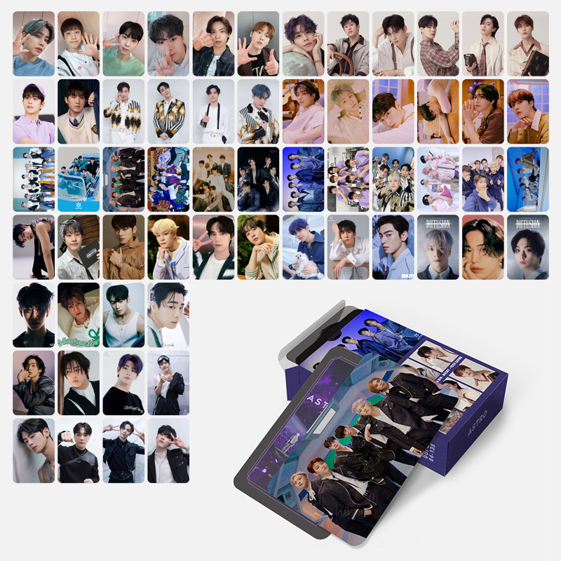PINGJING 60Pcs/Set ASTRO Photo Album Photocards Lomo Cards Kpop ...