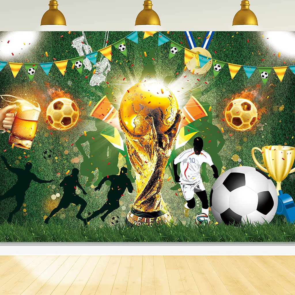Soccer Photography Backdrop,7x5ft Football Backdrop World Cup Backdrops ...