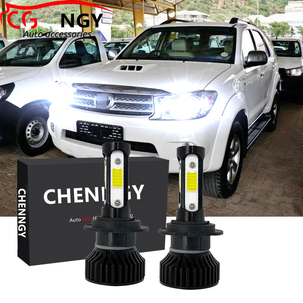 For Toyota Fortuner 2009 - 2011 Front Car Headlight Lamp Bulbs - V4 ...