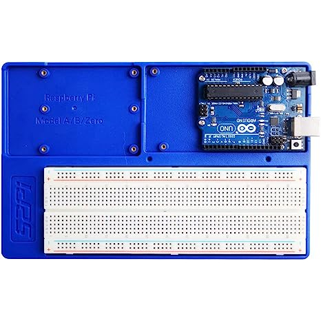 52Pi Raspberry Pi 4B Holder ABS Holder Breadboard Holder, 5 in 1 Base ...