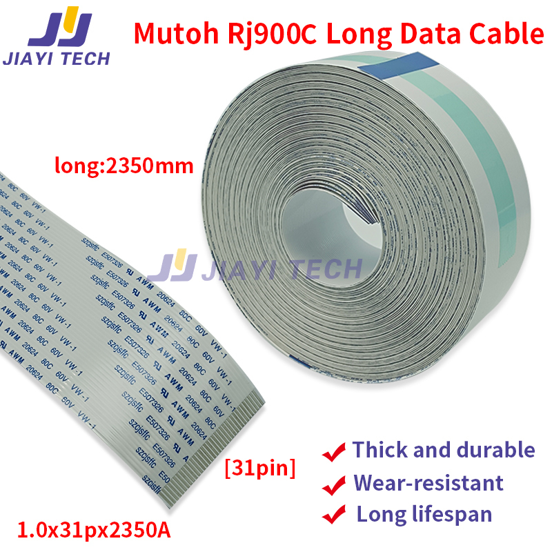 JIAYI 1Pcs Mutoh 31Pin Pitch 1.0mm Long Data Flat Cable FFC Flat Data ...
