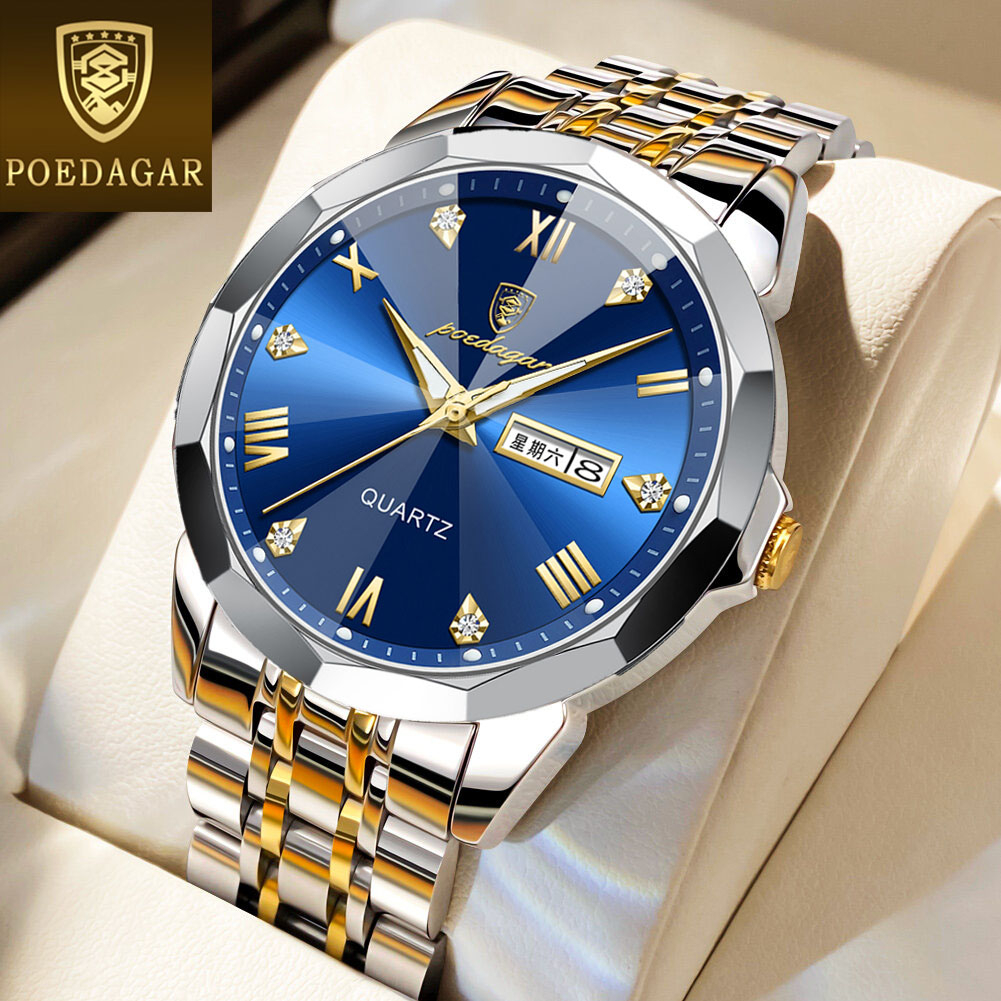 POEDAGAR luxury watch for men waterproof sale original relo for men ...