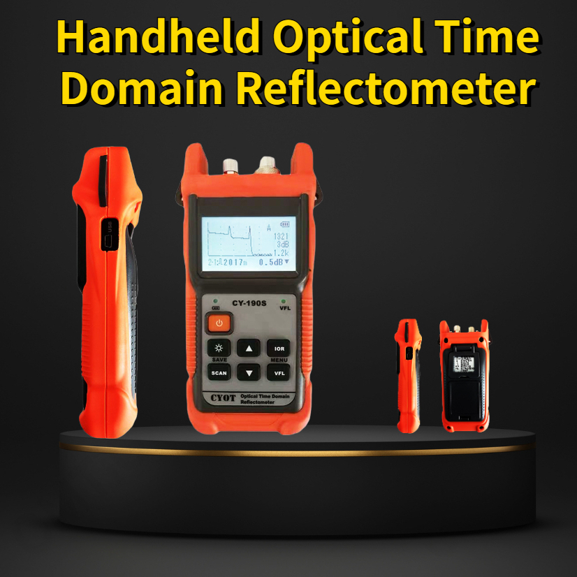Handheld Otdr Cy190s Mini Otdr Vfl Fiber Optical Ranger Visual Electronic Cable Fault Locator