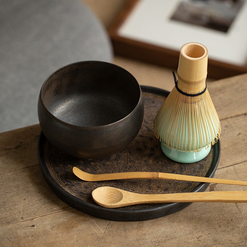 Set of 3 Pcs Handmade Bamboo Chasen Brush Japanese Tea Whisk Tool ...