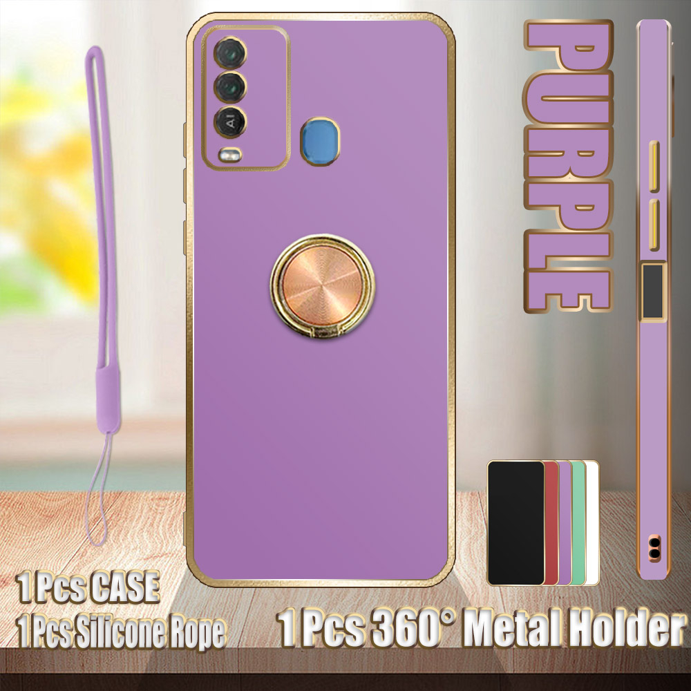 For Itel P37 Pro Vision 2 Plus P681L Straight Edge Electroplated Case ...