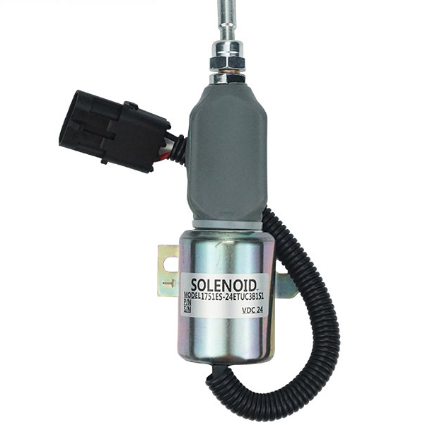 1751ES Solenoid Valve 12V/24V - For Perkins/Cummins Generator Parking ...