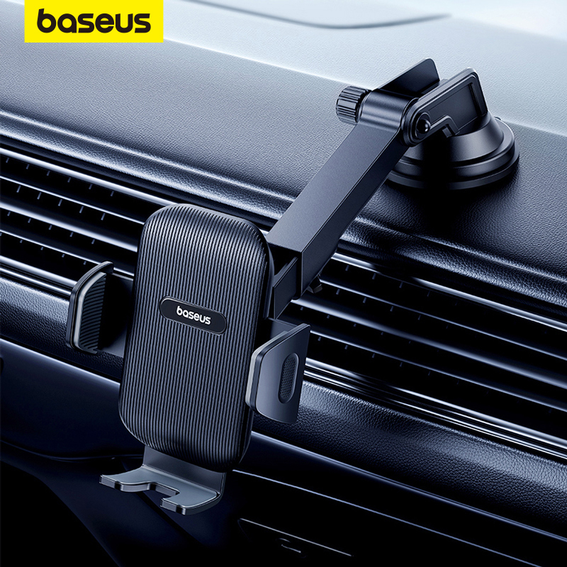 Baseus Car Phone Holder Sucker For Dashboard Windshield Vent Mobile Car ...