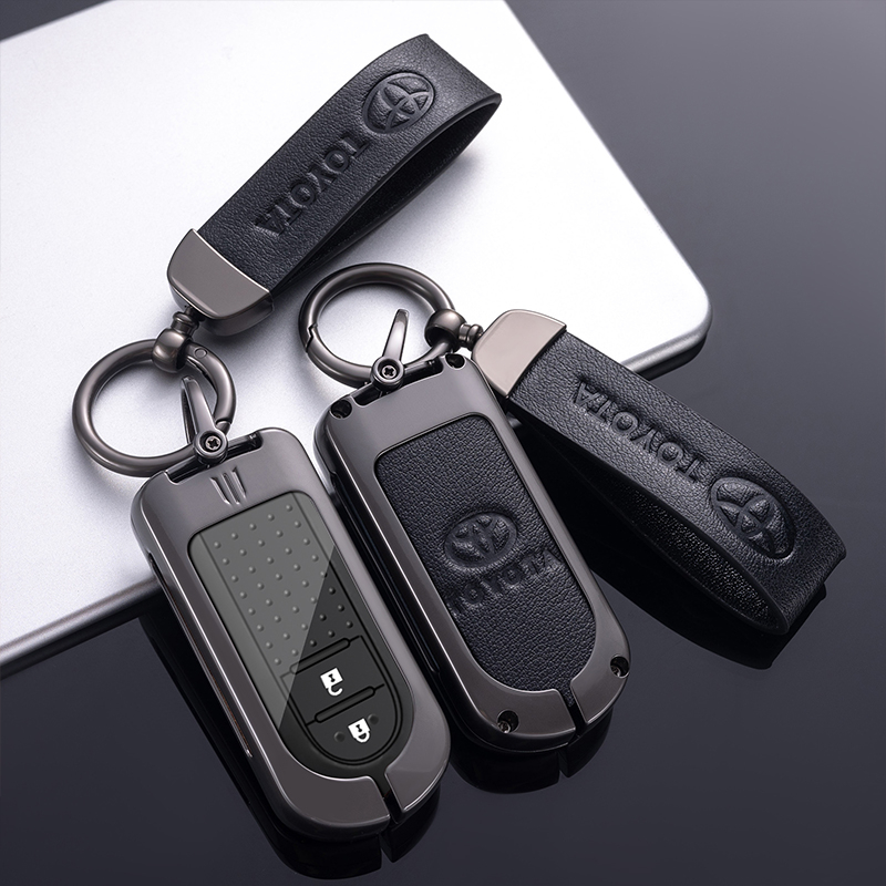 Toyota Rush Wigo 2021 2023 Remote Key Case Cover Metal Key Fob Shell Keychain Accessories Shopee Philippines