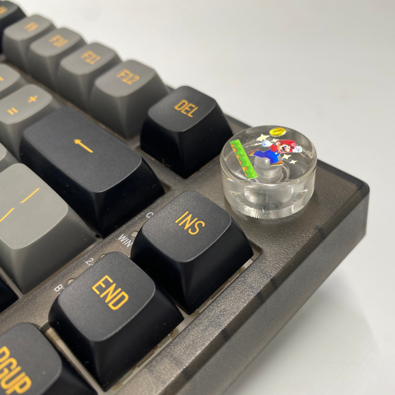 IK 75 Knob Mechanical Gaming Keyboard Upgrade Metal Buttons for Feker ...