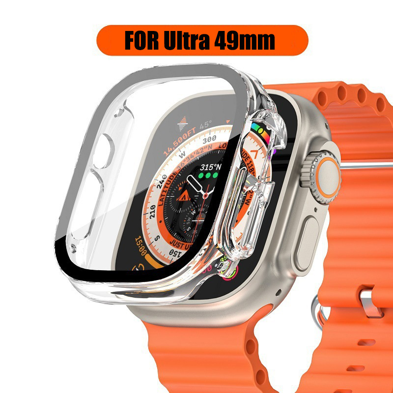 49mm Tempered Glass Case Compatible with Apple Watch Ultra3/Ultra2 ...