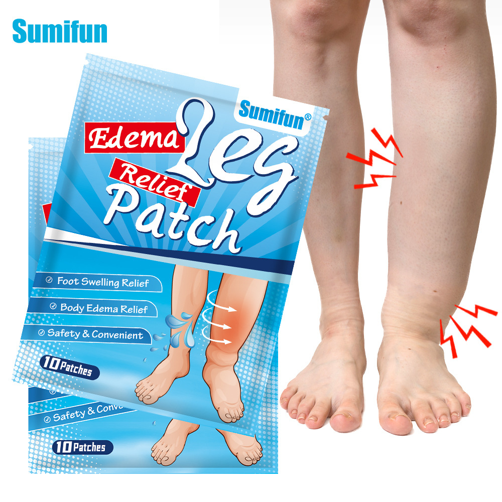 Edema Leg Relief Patch Leg swelling and foot care Patch | Shopee ...