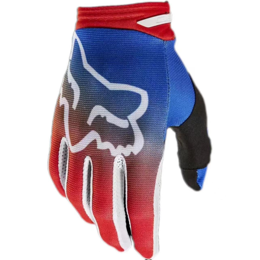 FOX Motocross Gloves Ktm Full Finger MX ATV MTB BMX Bike Dirt Bike ...