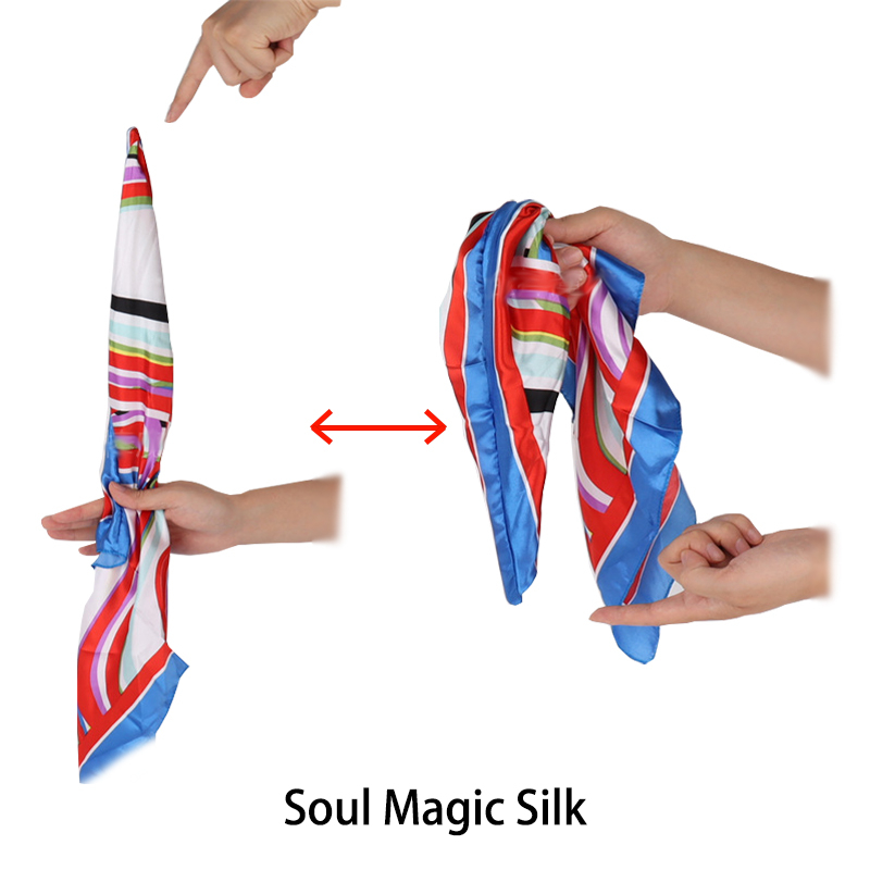 Standing Magic Scarves Automatically Phantom Silk Magic Trick Listen to ...
