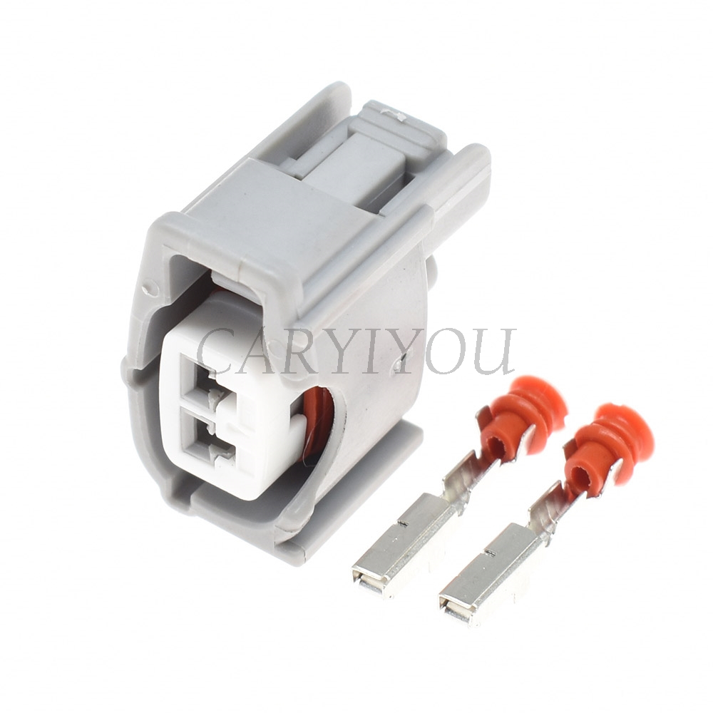 1 Sets 2 Pin Way Female Male Knock Sensor Connector Fuel Injector ...