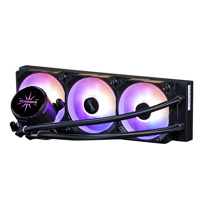 TCOMAS SJ-A100E360 ARGB CPU Aio Cooler Black White PC Liquid Cooler For ...