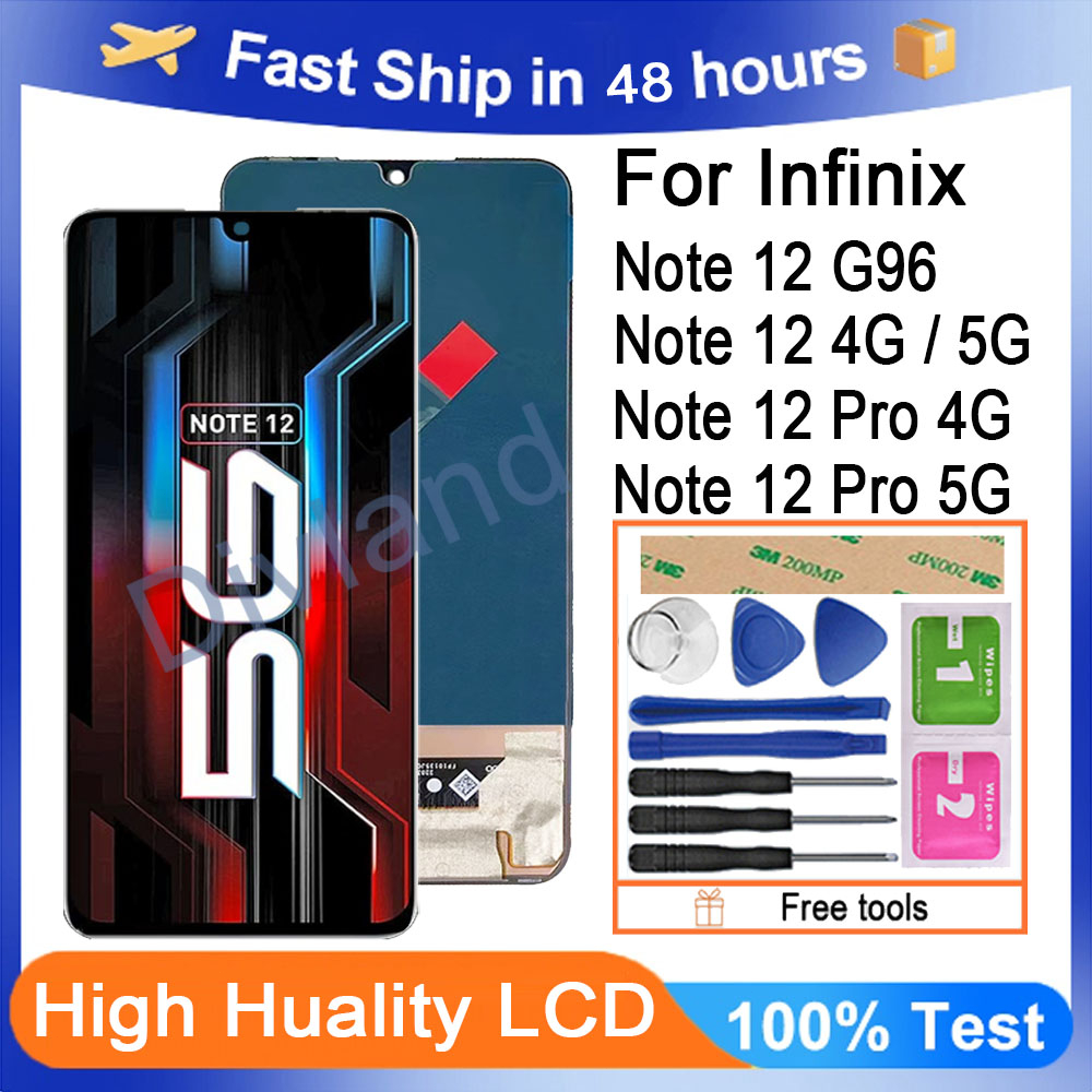 6.7" Original AMOLED Infinix Note 12 G96 X670 /Note 12 X663 /Note 12 5G ...
