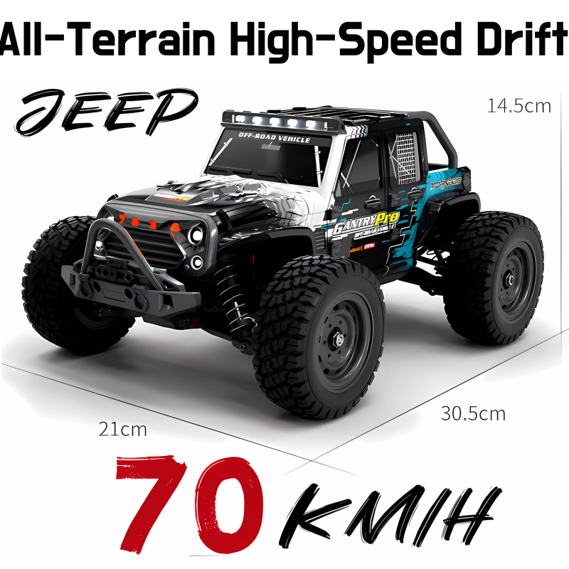 Rc Car Off Road 4x4 High Speed 70KM/H Rc Car Remote Control 4WD 1/16 ...
