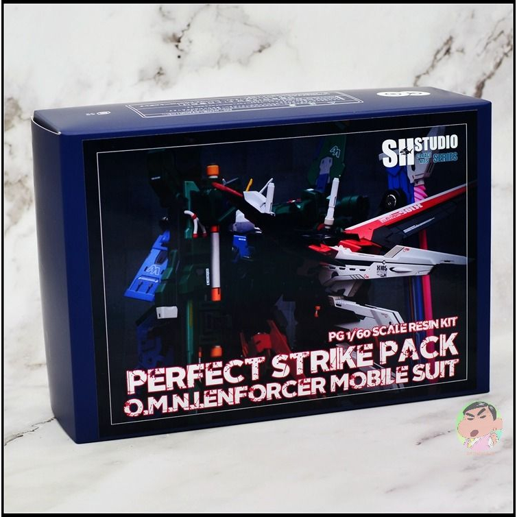 SH STUDIO PG 1/60 Perfect Strike Back Pack Resin Garage Kit Retrofit ...