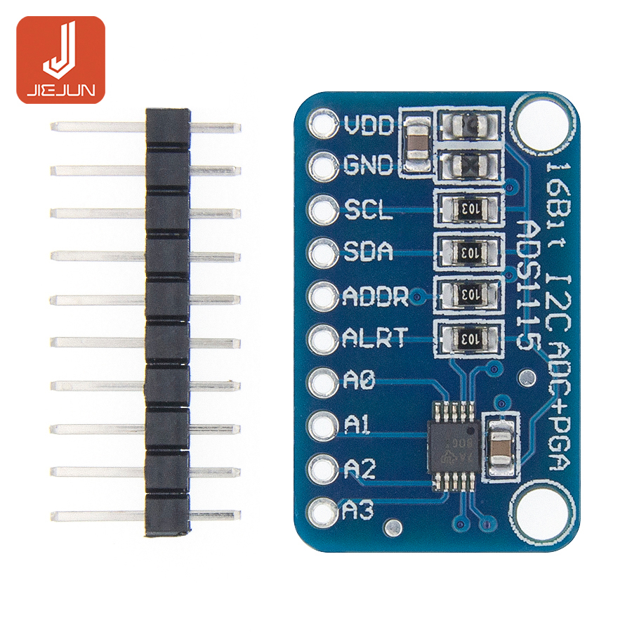 ADS1115 Subminiature 16-bit precision analog-to-digital converter ADC ...