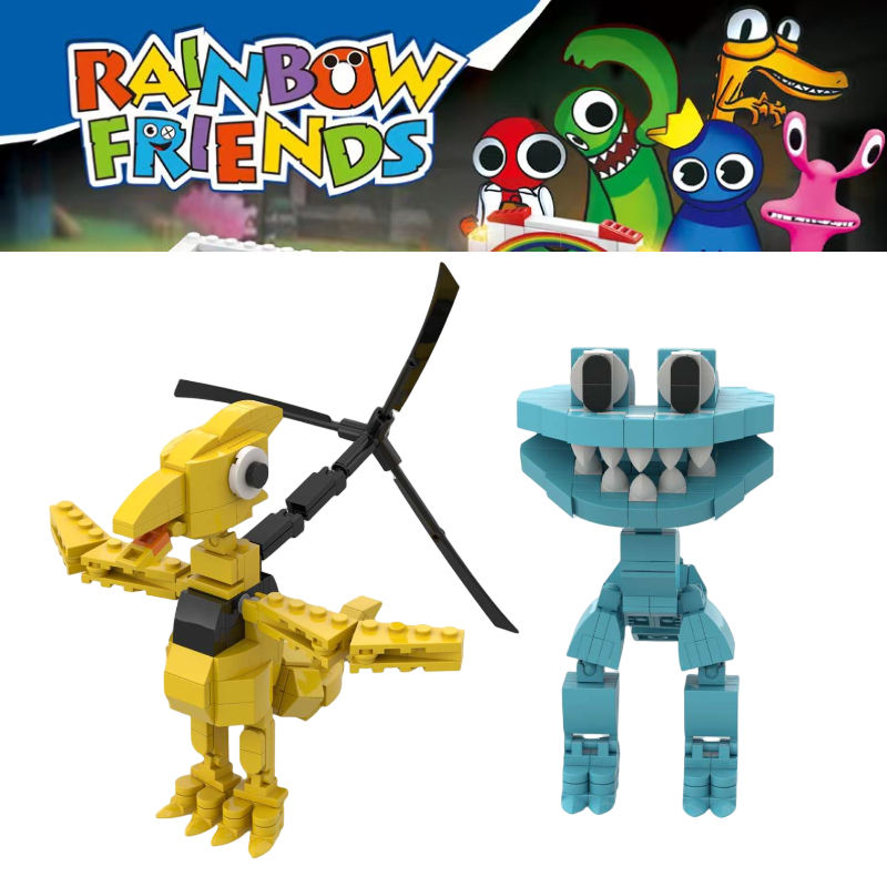 Rainbow Friends 2 Odd world Garten of Banban Mini block toys Creative ...