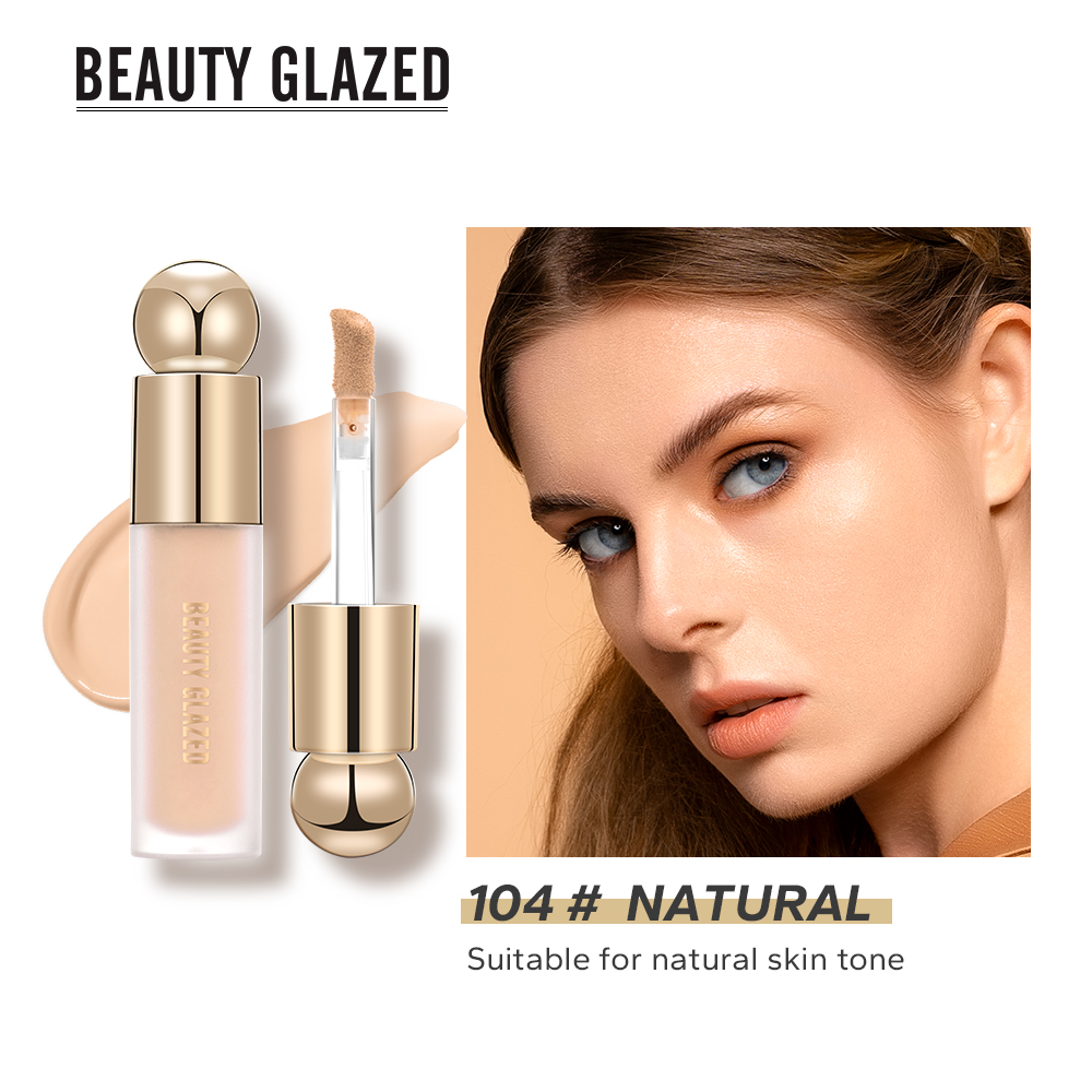 BEAUTY GLAZED Matte Full Coverage Liquid Concealer 24 Hours Smooth ...