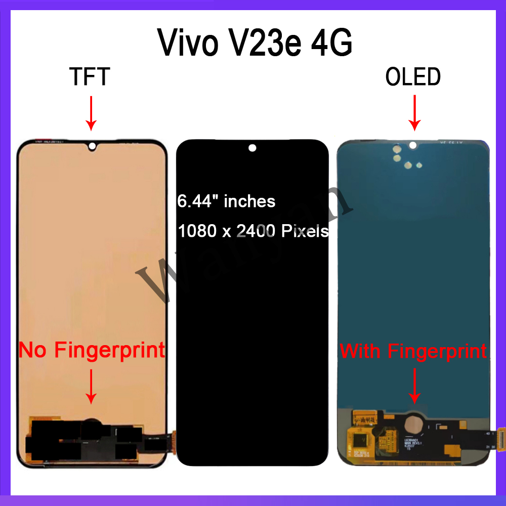 OLED Vivo V23 5G V23e 4G V23e 5G LCD Display Touch Screen Digitizer ...