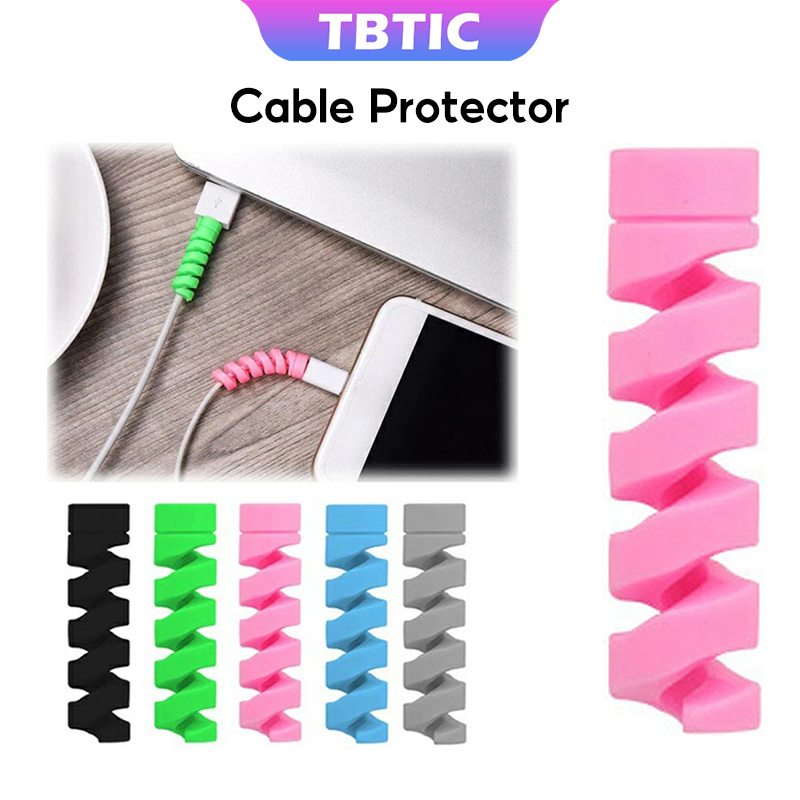 TBTIC Cable Protector For iPhone Charger Protection USB Charging Cable ...