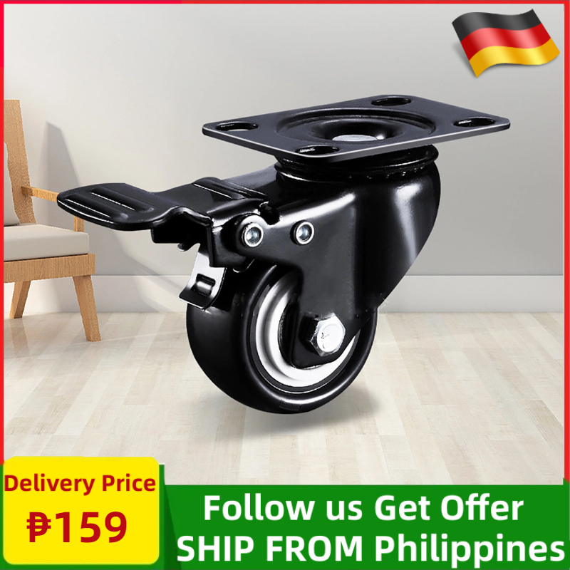 Yoqu 4PCS Caster Wheel Office Chair Roller for Platform Trolley Chair ...