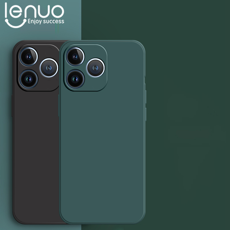 Lenuo Candy Color Phone Case For Realme C63 C61 C65 C53 C55 C35 4G 5G Casing Soft Liquid ...