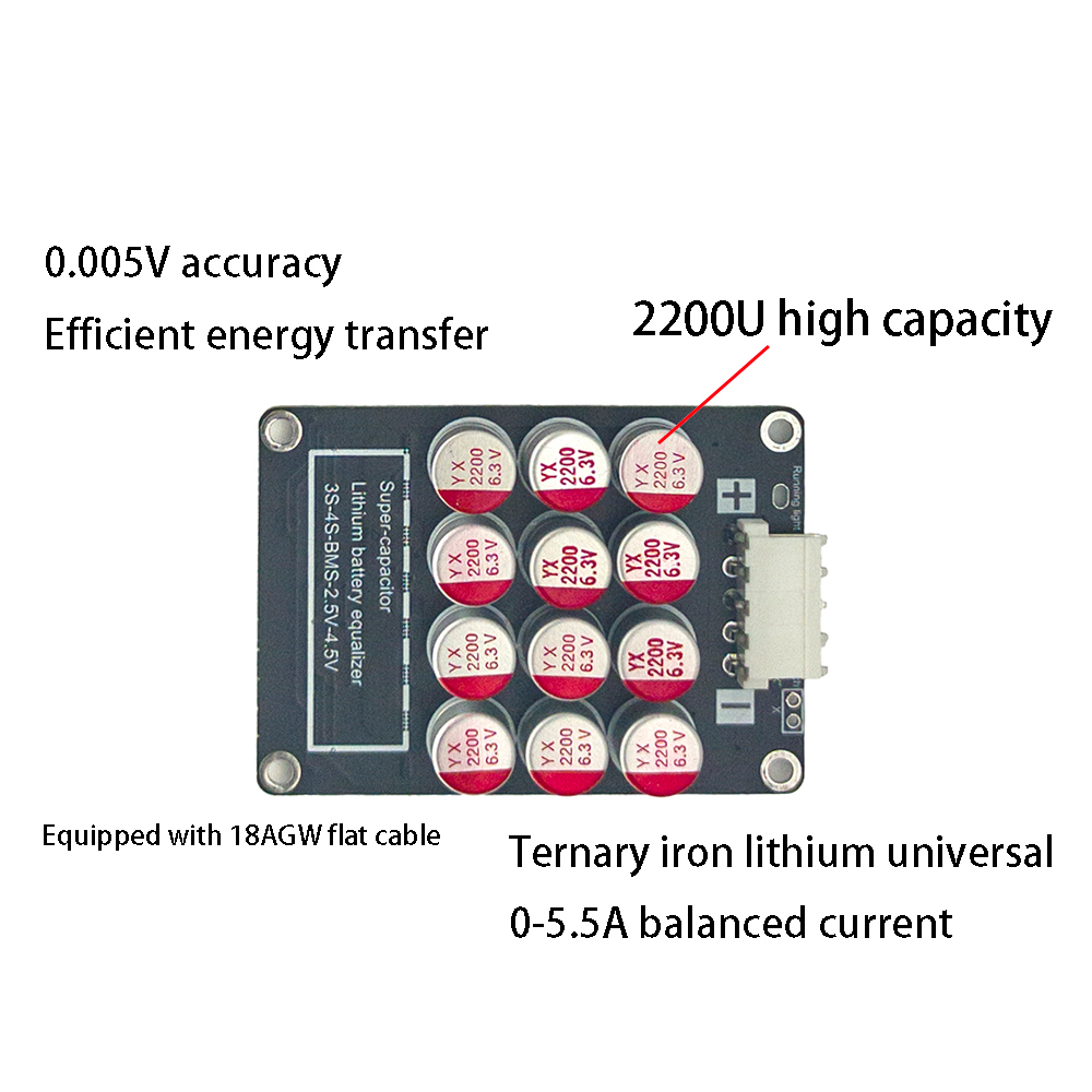 3S/4S Lithium Battery Active Balance Board High Efficiency Energy ...