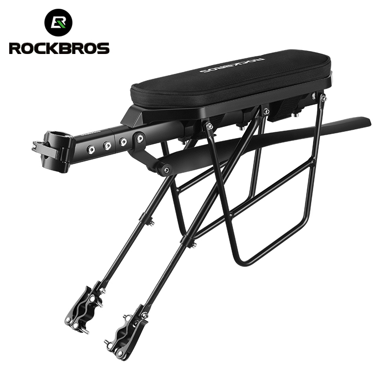 ROCKBROS Bicycle Rear Rack Mudguard Bag Mtb Road Bike Aluminum Alloy ...