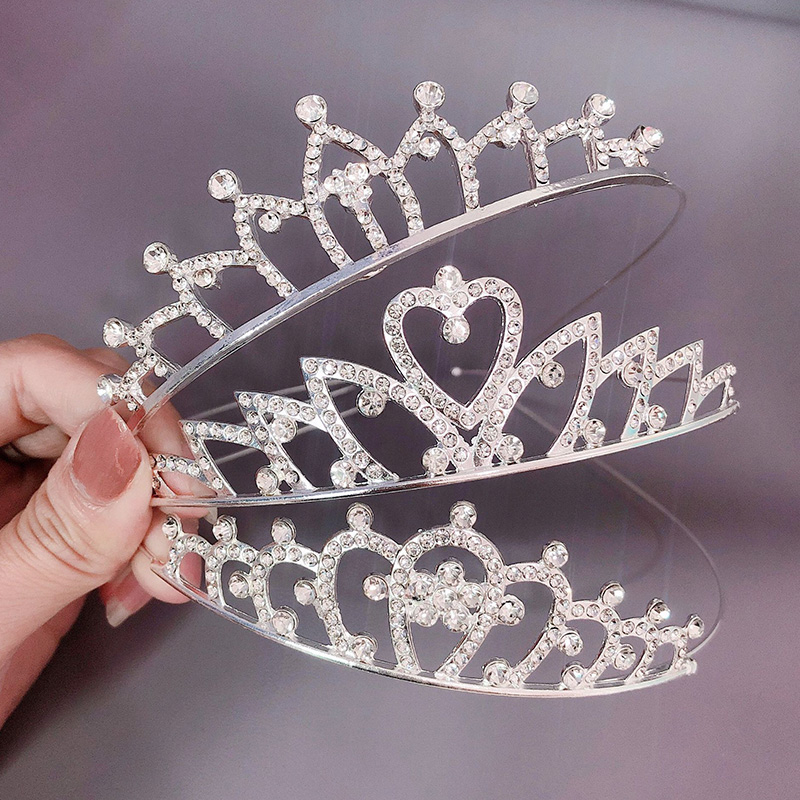 Women Bridal Crowns Hair Hoop Crystal Wedding Party Decoration Fashion ...