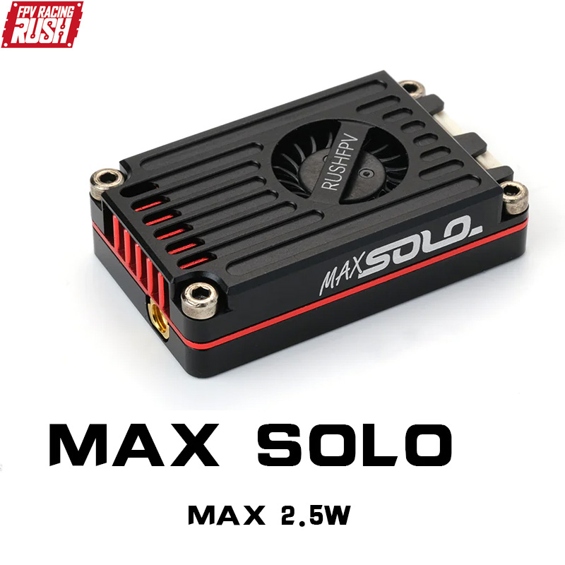 RUSH TANK MAX SOLO 5.8GHz 2.5W High Power 48CH VTX Video Transmitter ...