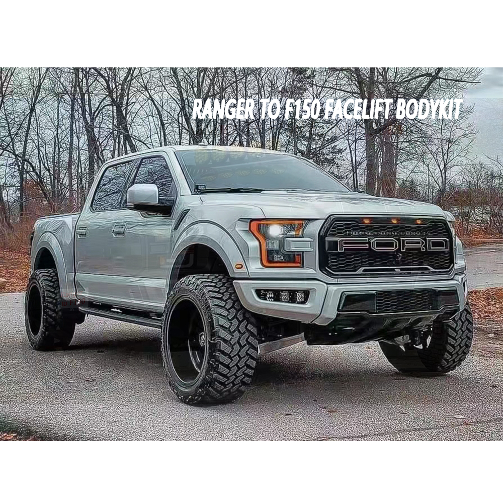 Ranger Upgrade F150 Raptor Bodykit, Steel Ranger bodykit, use for ...