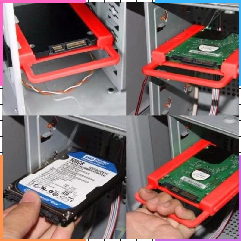 【Ready Stock】2.5 To 3.5 Inch SSD HDD Hard Disk Mounting Adapter Bracket ...