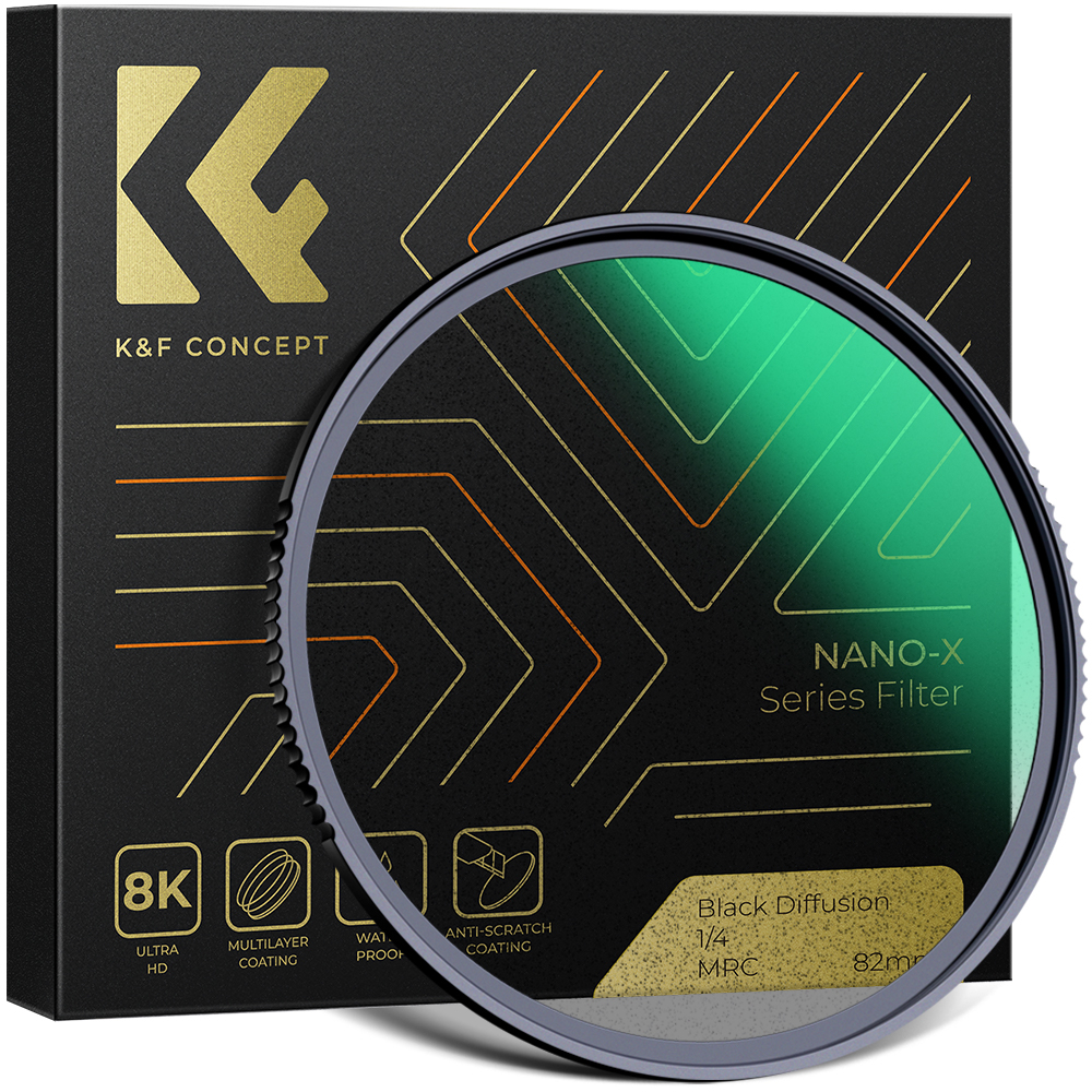 K&F Concept Black Soft Filter 1/4 Lens Filter Cinebloom Diffusion ...