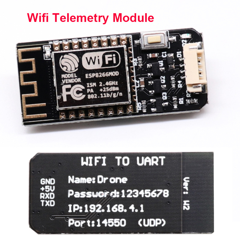Wireless Wifi Radio Telemetry Module With Antenna for New MAVLink2 for ...