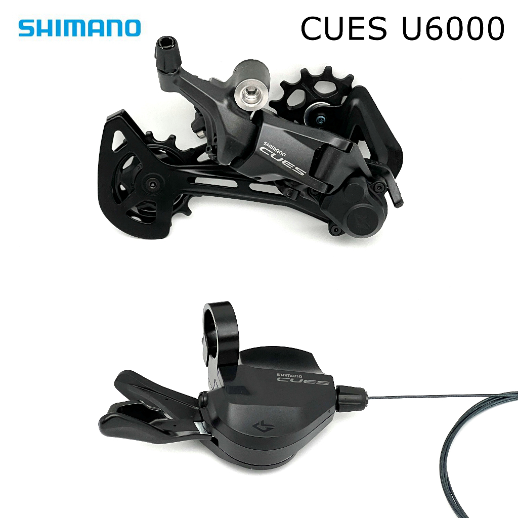 SHIMANO CUES U6000 1X10 Speed SL RD RD-U6000 RD-U6020-10 Rear Derailleur SL-U6000-10R Shift ...