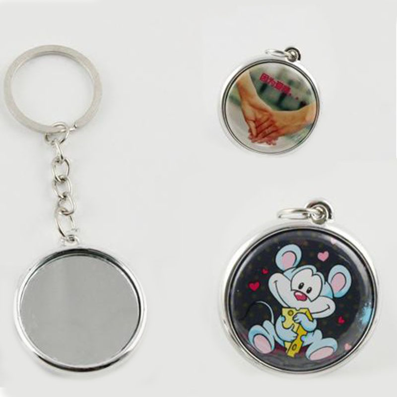 25mm 32mm 37mm mirror button badge blank material button badge keychain raw parts button badges ...