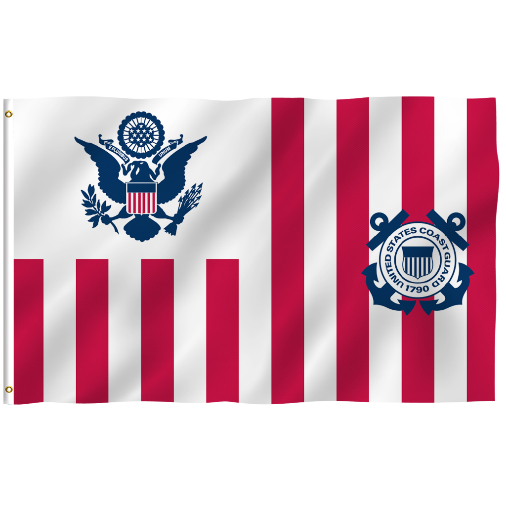 Anley 3x5 Ft Ensign of the Coast Guard USCG Flag | Shopee Philippines