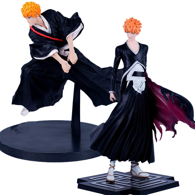 Kurosaki Ichigo Bleach Zangetsu Action Figure Japan Anime Figurines ...