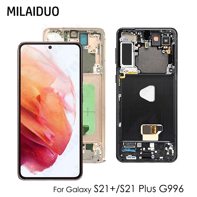 AMOLED / TFT S21 Plus Screen For Samsung Galaxy S21+ G996F G996 G9960 ...