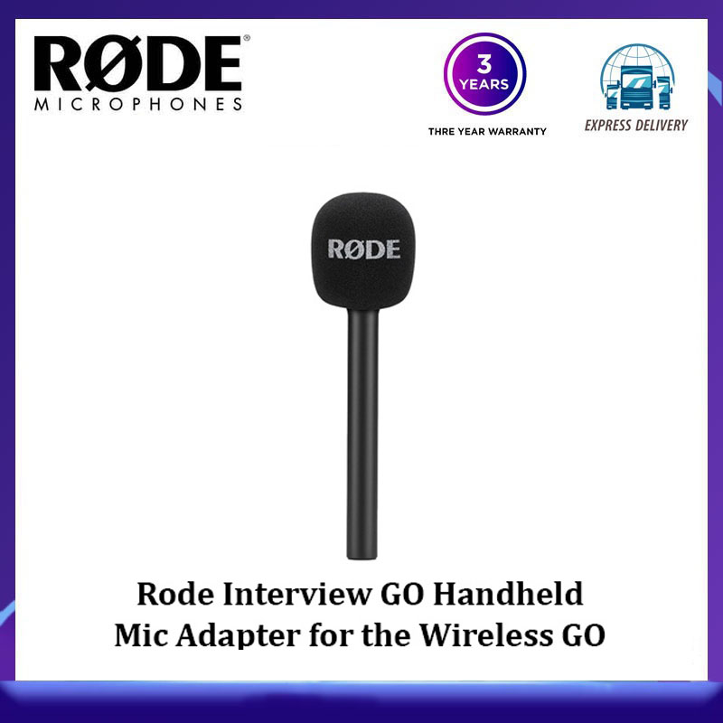 READY STOCK Rode Interview GO Handheld Mic Adapter For The Wireless GO ...